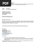 Blanko File Surat Keterangan Lunas PT Bank Bri | PDF