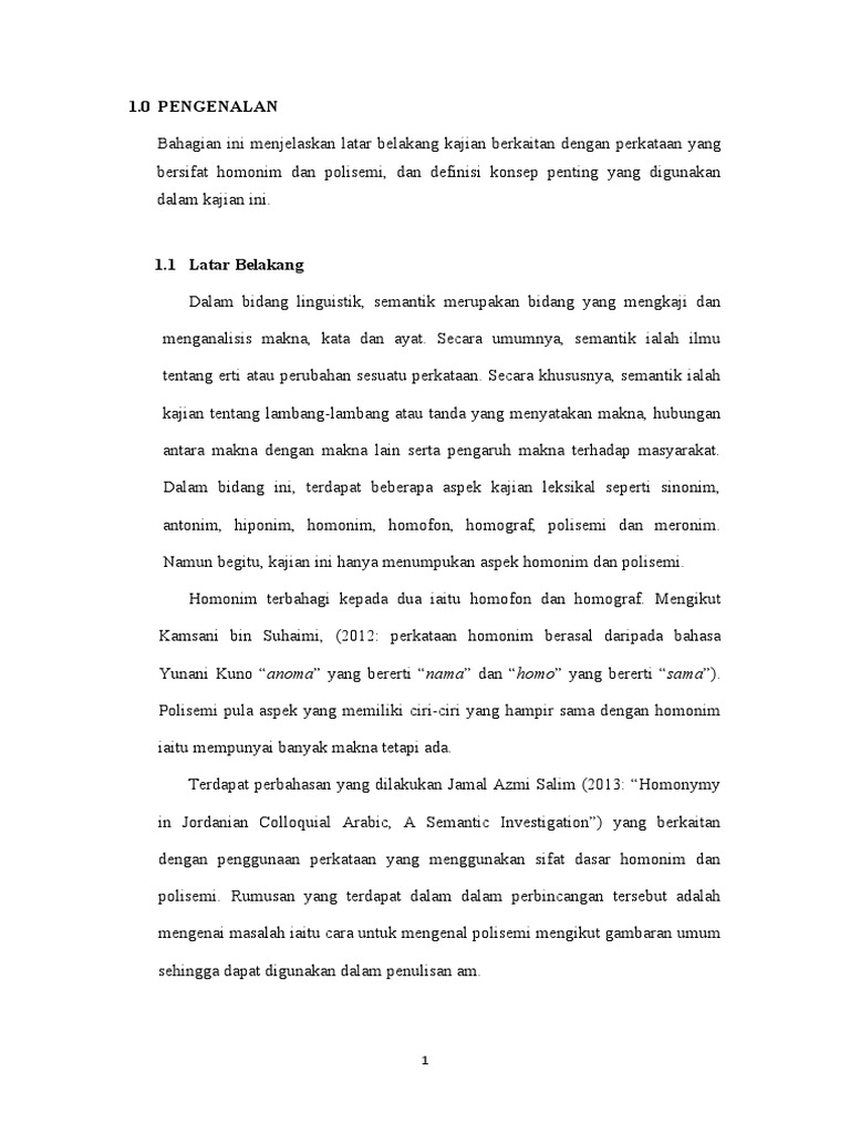 Templat Penulisan Esei Ilmiah P3 (2019) | PDF