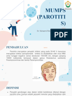 Parotitis: Gejala, Penyebab, dan Pengobatan | PDF