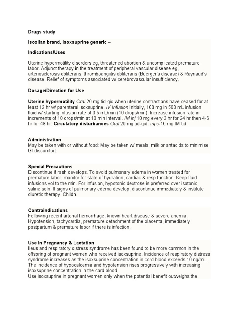 An In-Depth Review of Isoxilan and Its Uses, Administration ...