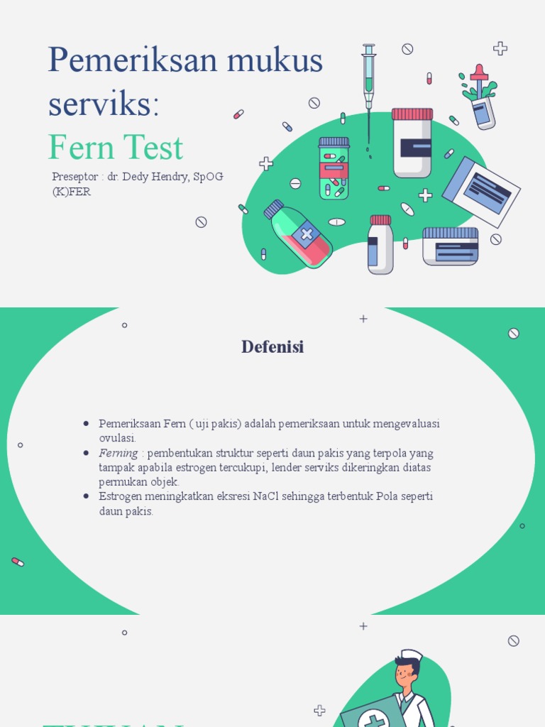 Pemeriksaan Fern Test FIX | PDF