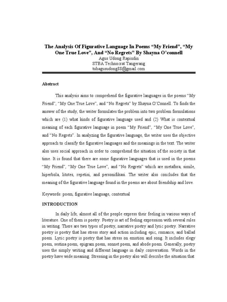 Analyzing Love and Friendship in Poetry | PDF | Poetry | Metaphor