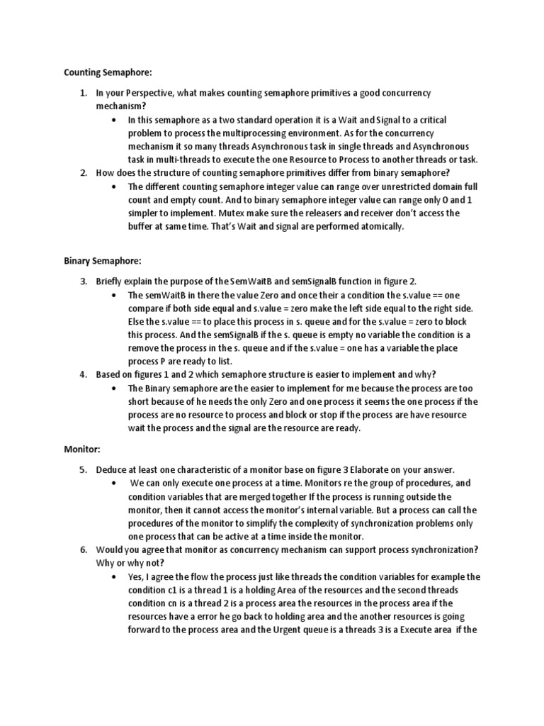 Quiz | PDF | Concurrency (Computer Science) | Computer Science