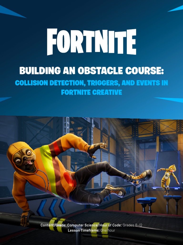 Fortnite Building An Obstacle Course Lesson Plan 687198288 | PDF ...