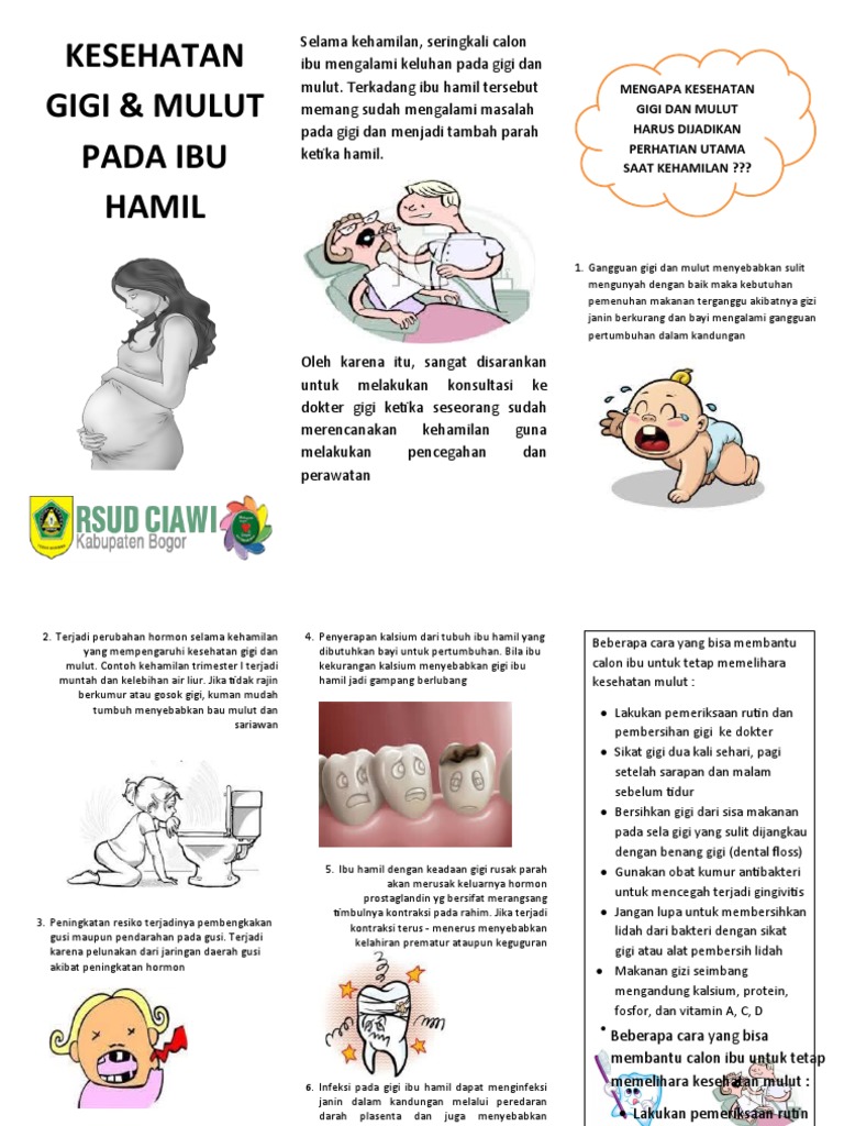 Kesehatan Gigi Dan Mulut Pada Ibu Hamil | PDF