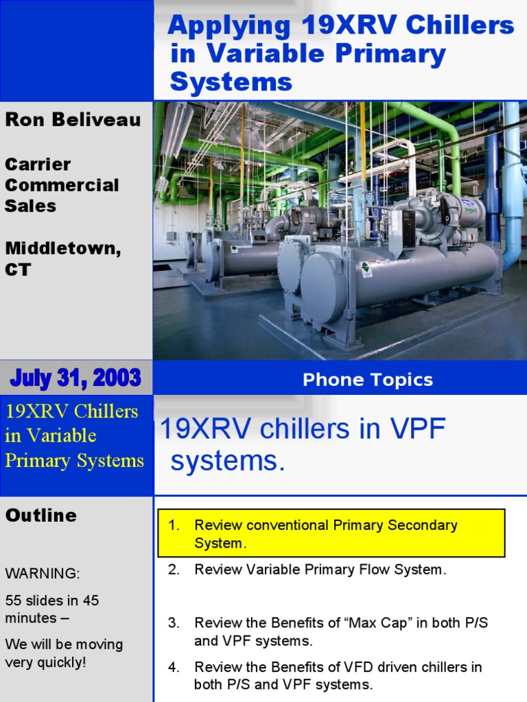 Carrier VPF System | PDF | Energy Technology | Continuum Mechanics