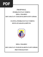 Proposal Program Ketahanan Pangan 2025 | PDF