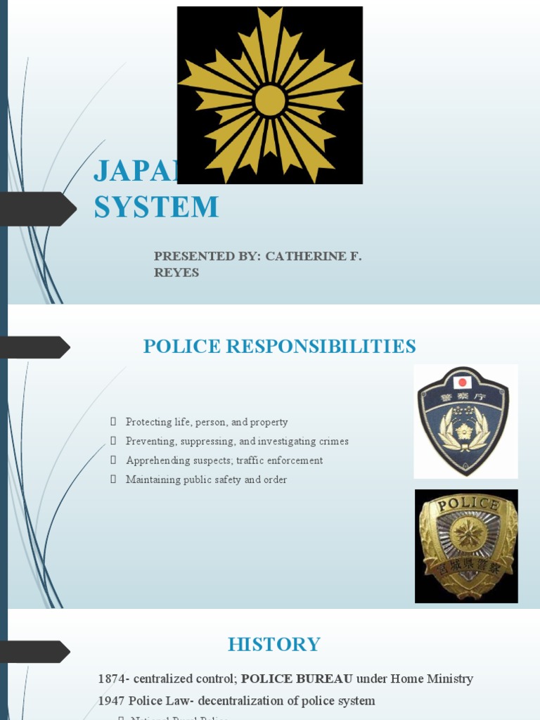 JAPAN | PDF | Police | Government