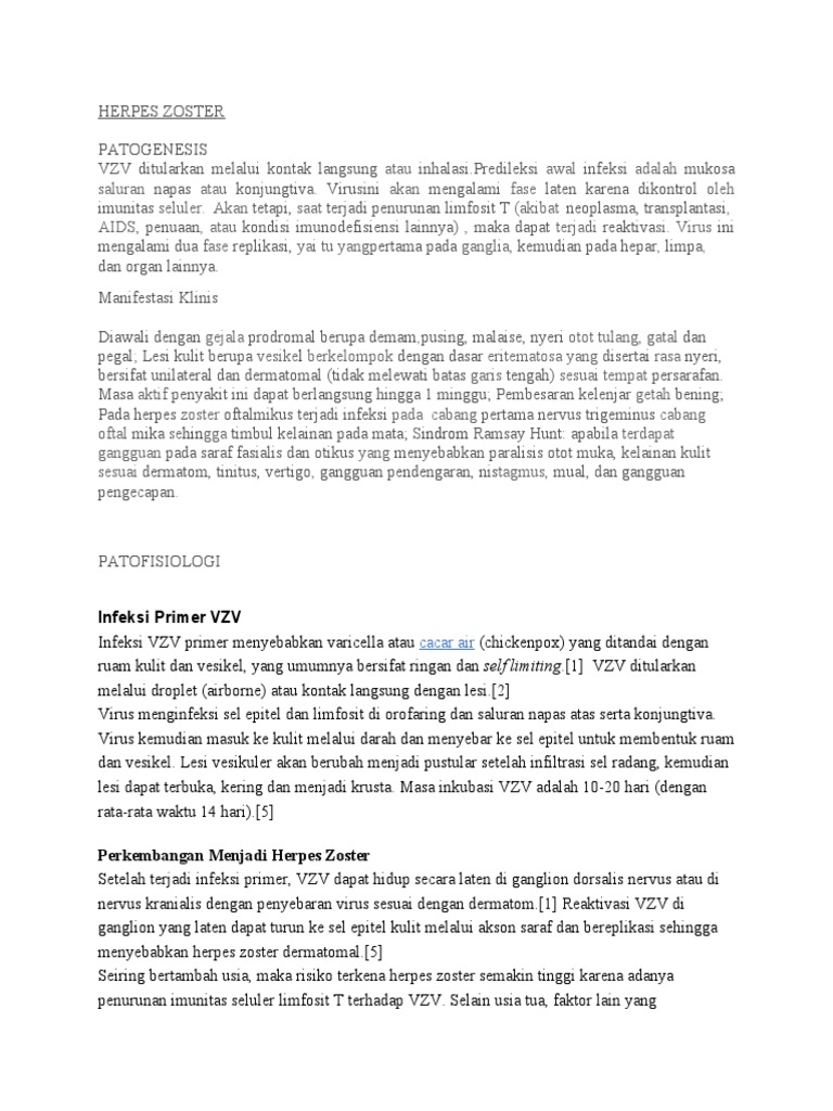 3 Herpes Zoster | PDF