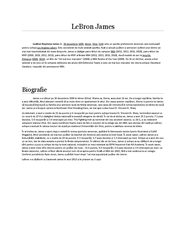 LeBron James | PDF