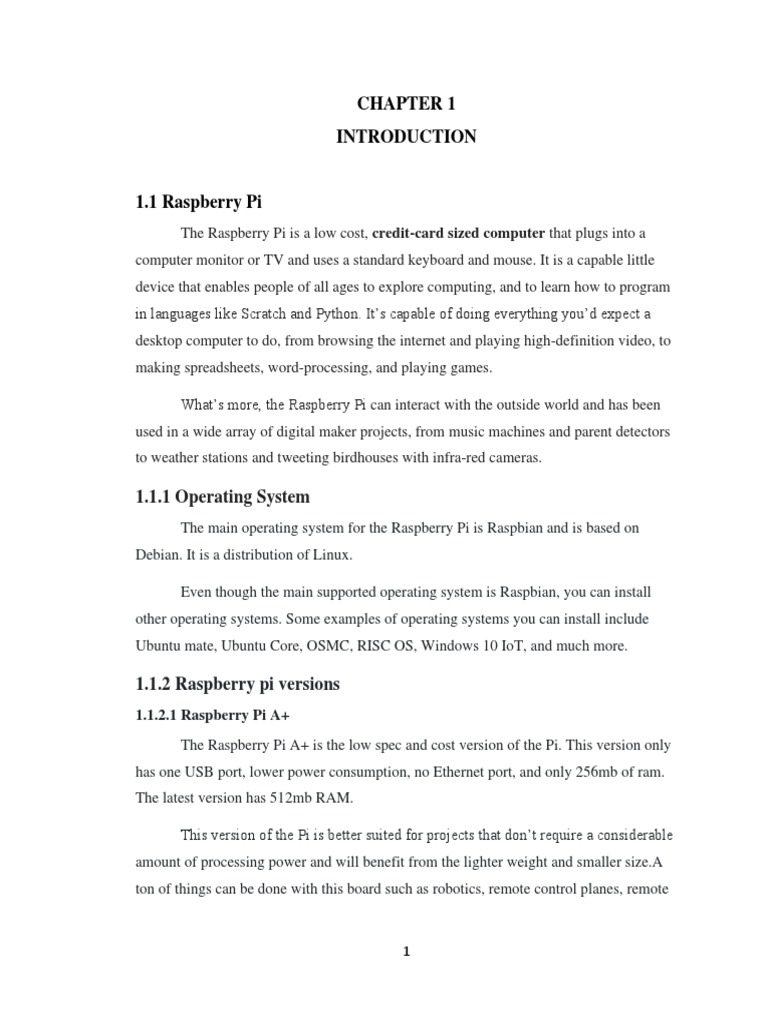 111 Operating System 112 Raspberry Pi Versions Pdf Raspberry Pi Python Programming