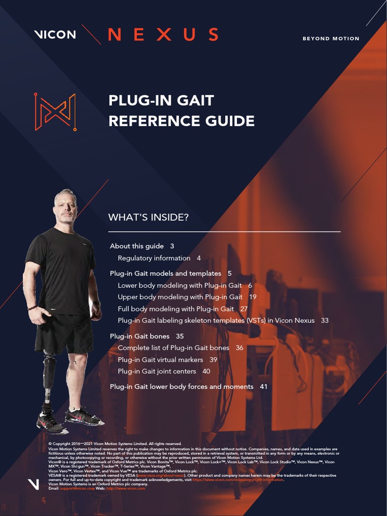 Plug-In Gait Reference Guide | PDF | Ankle | Human Leg