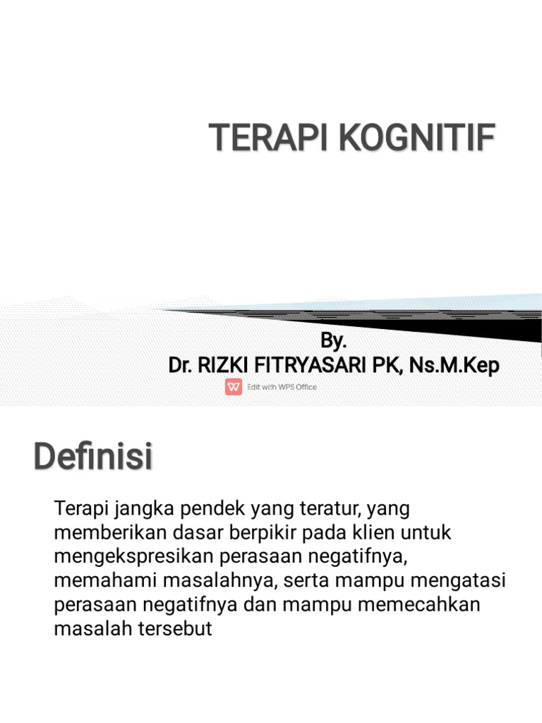 TM2 Terapi Kognitif | PDF
