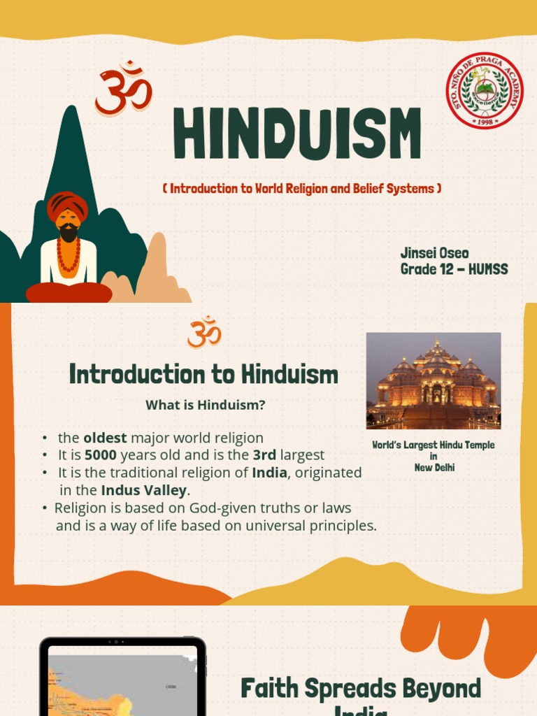 Hinduism: (Introduction To World Religion and Belief Systems) | PDF ...