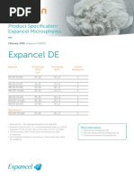 Expancel DU: Product Specification Expancel Microspheres | PDF ...