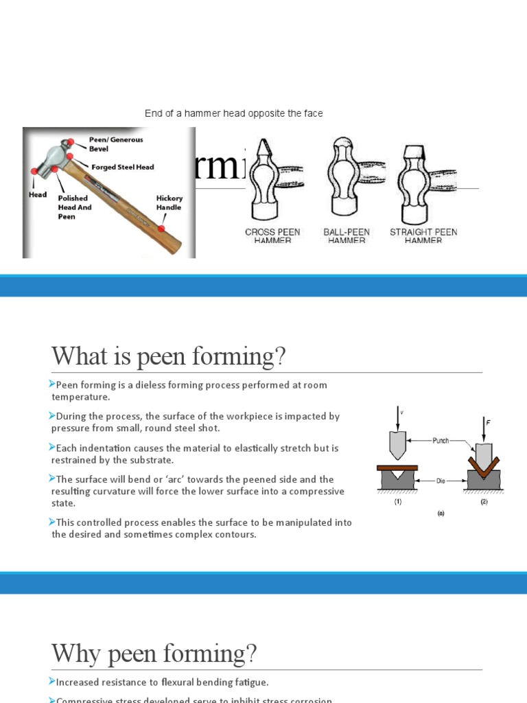 Forming: End of A Hammer Head Opposite The Face | PDF | Machines ...