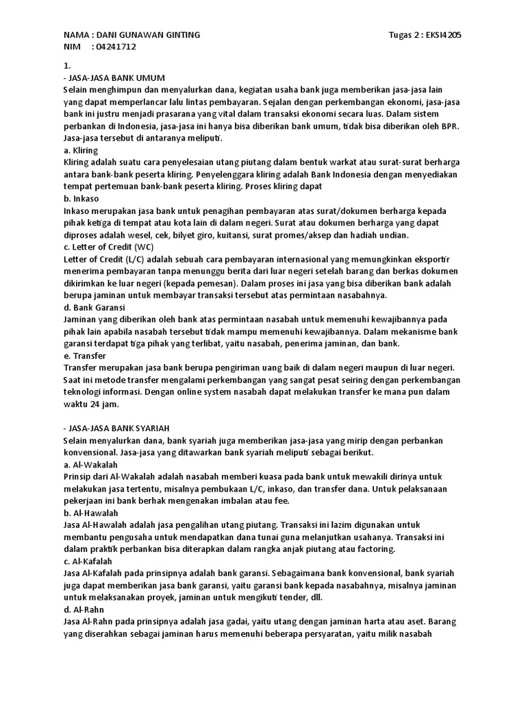 Tugas 2 EKSI4205 | PDF