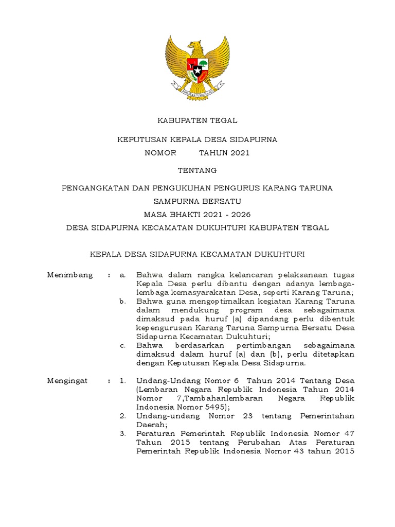 Proposal Pelantikan Katar Sampurna Bersatu | PDF
