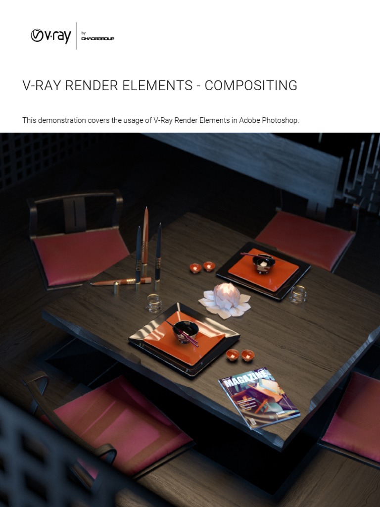 This Demonstration Covers The Usage of V-Ray Render Elements in Adobe ...