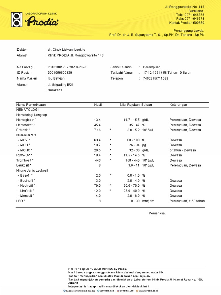 Manage Lab Result-2010280123 | PDF
