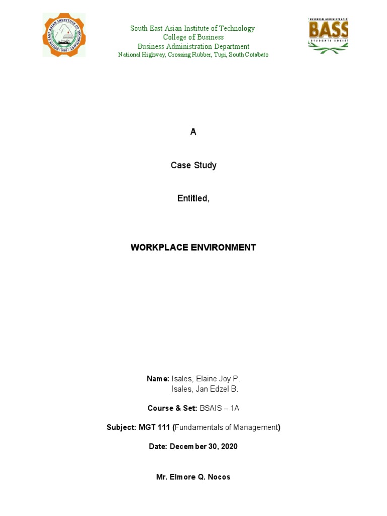 Workplace Harmony for Business Students | PDF | Employment | Business