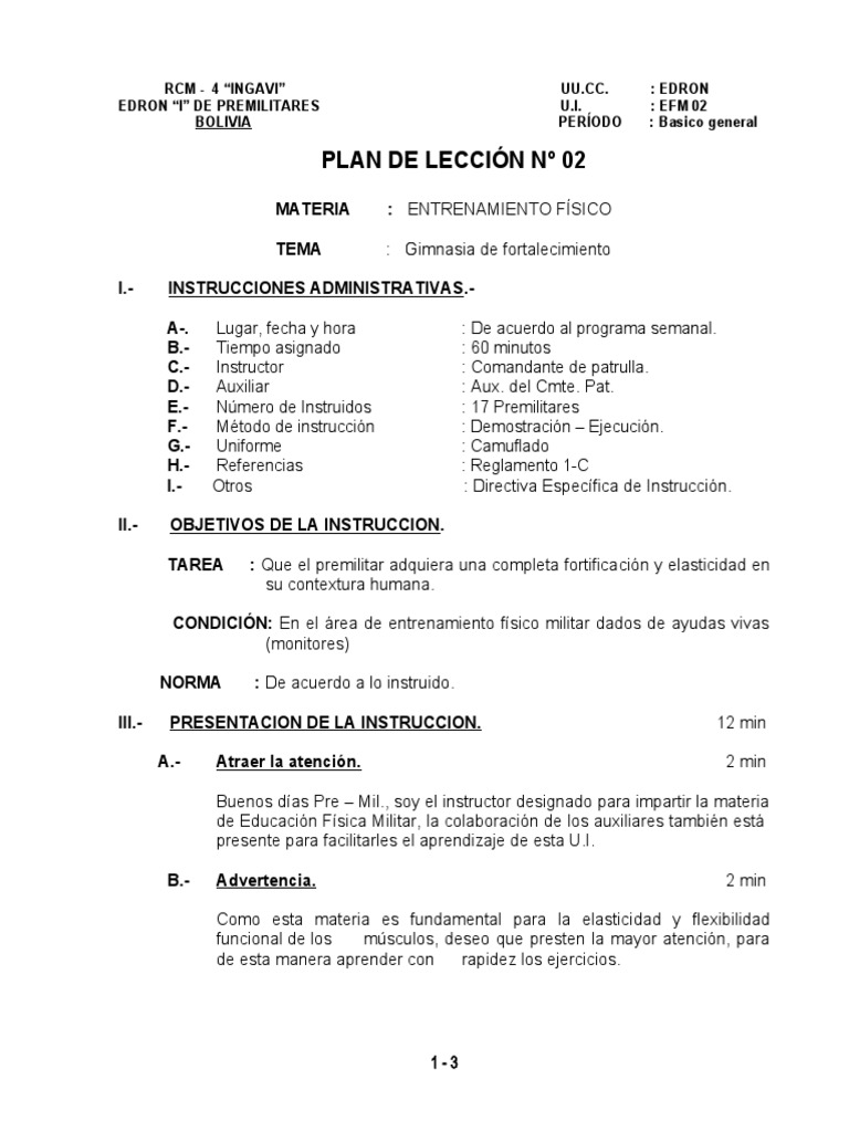 EFM 2 Premilitares | PDF