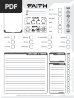 Lancer - Character Sheets | PDF