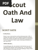 Boy Scout Oath Law Motto Slogan Code | PDF