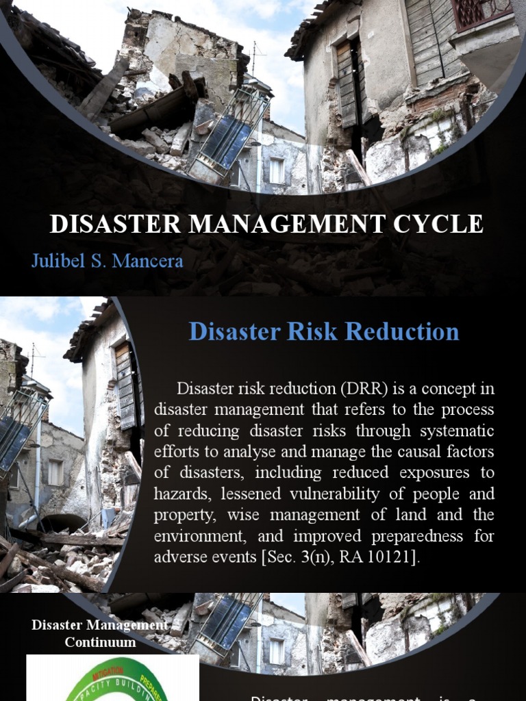 The Disaster Management Cycle: A Comprehensive Guide to Understanding ...