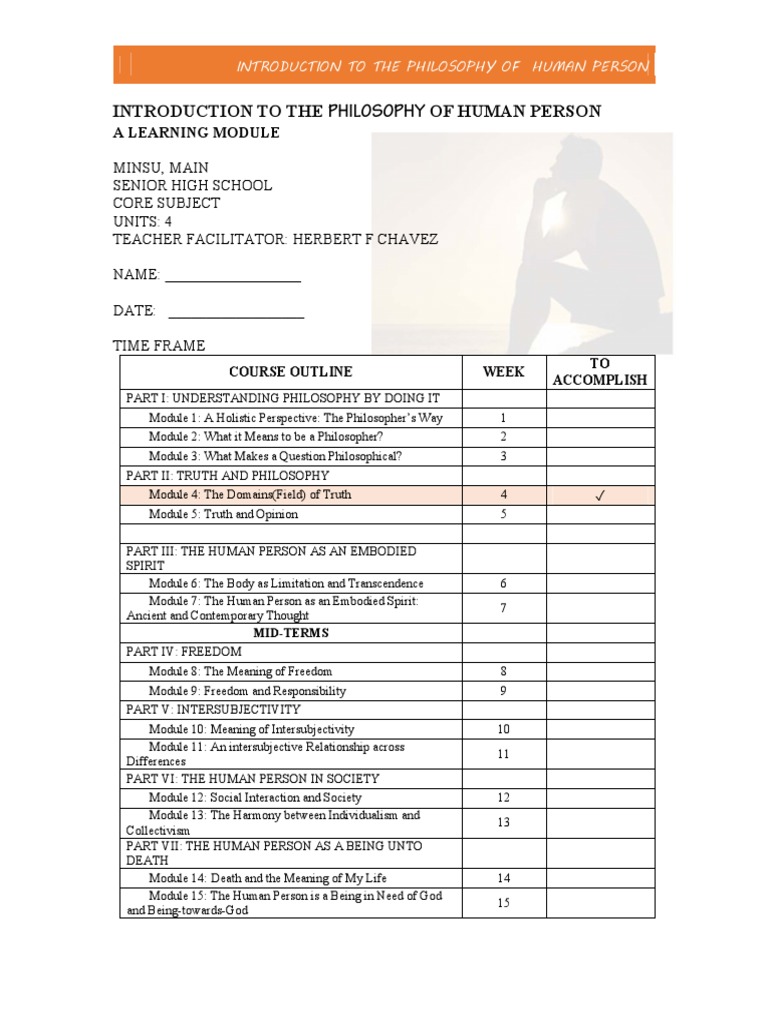 Philo Module 4 | PDF | Truth | Knowledge