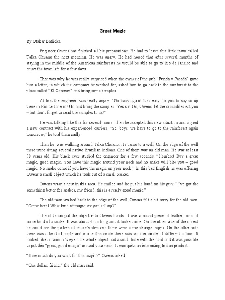 Short Stories 4 | PDF