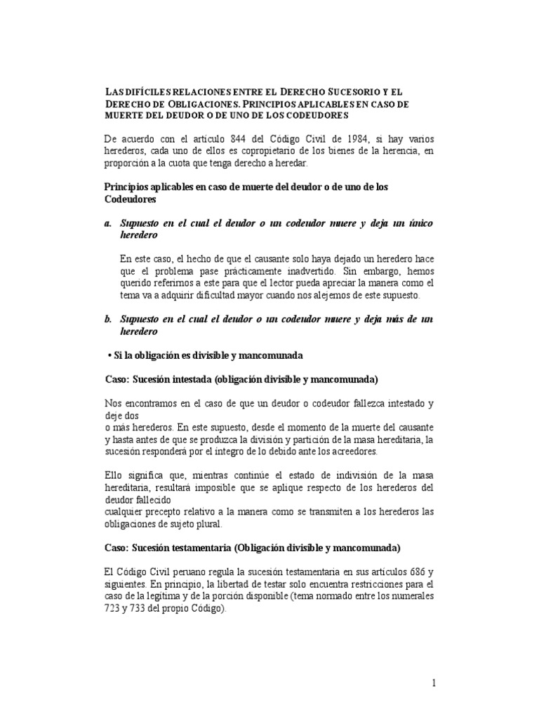 Lectura Sucesiones Civil 7 | PDF | Herencia | Voluntad y testamento Lectura Sucesiones Civil 7 | PDF | Herencia | Voluntad y testamento