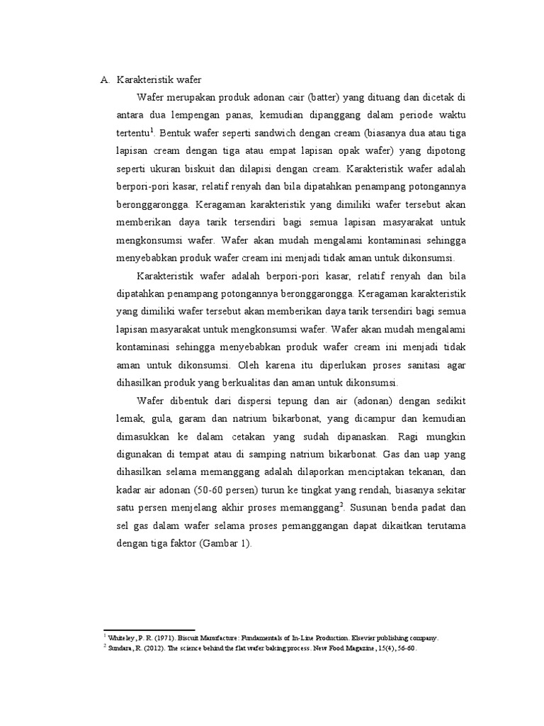 Karakteristik & Jenis Wafer | PDF