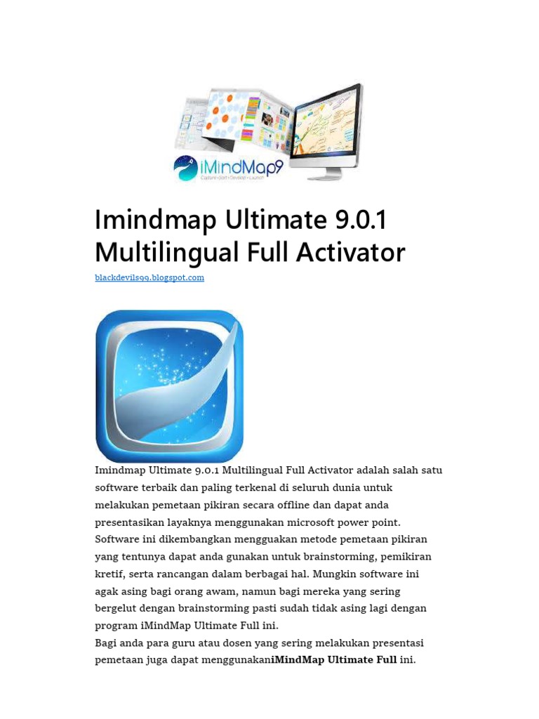Imindmap Ultimate 9.0.1 Multilingual Full Activator | PDF