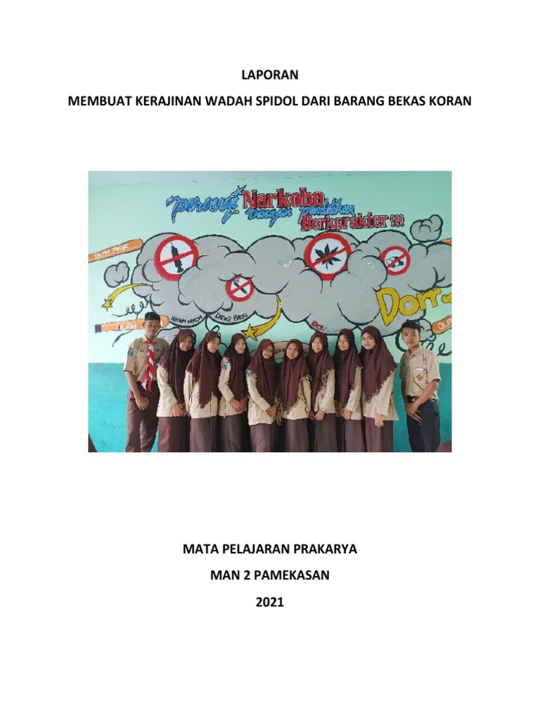 Kerajinan Tempat Spidol | PDF