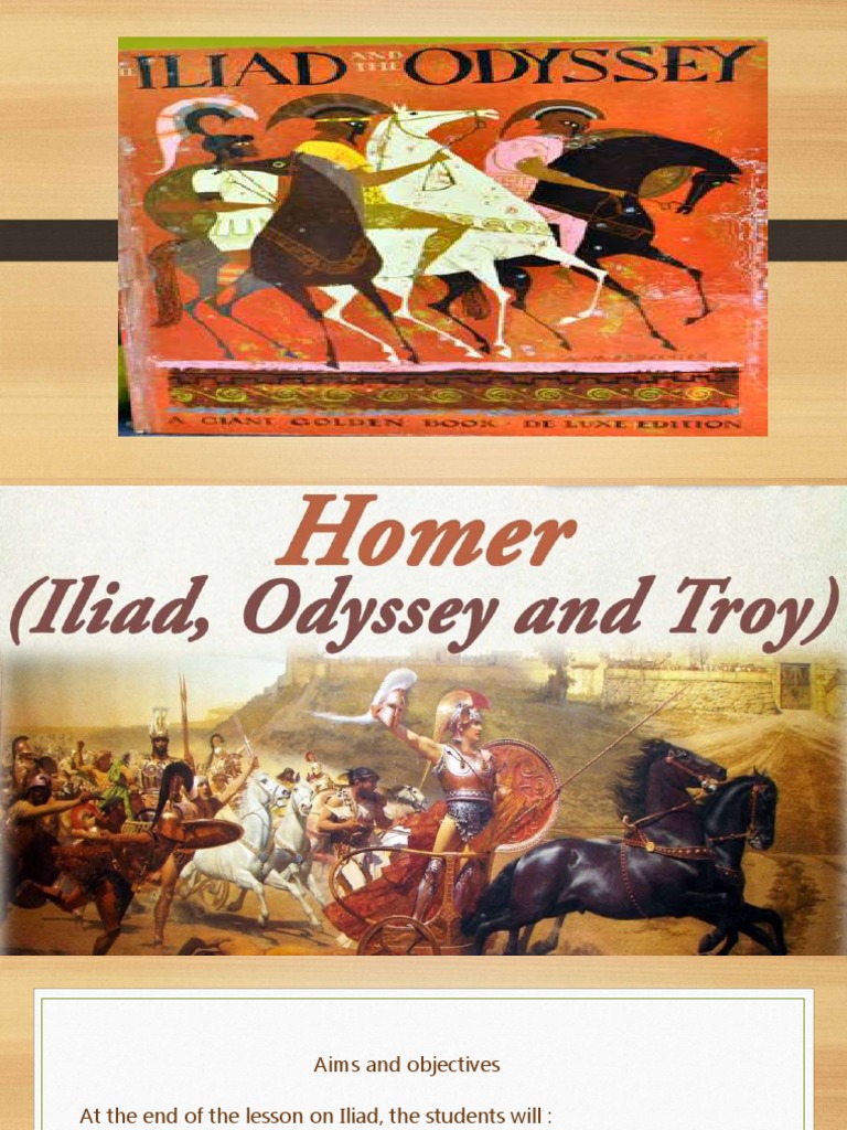 Iliad and Odyssey | PDF | Odysseus | Trojan War
