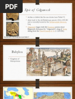 Epic of Gilgamesh | PDF | Epic Of Gilgamesh | Mesopotamian Mythology
