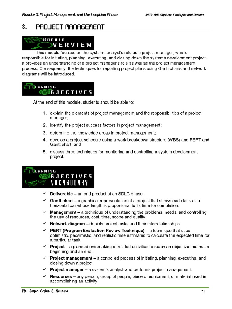 Project Management in Systems Development | PDF | Project Management ...