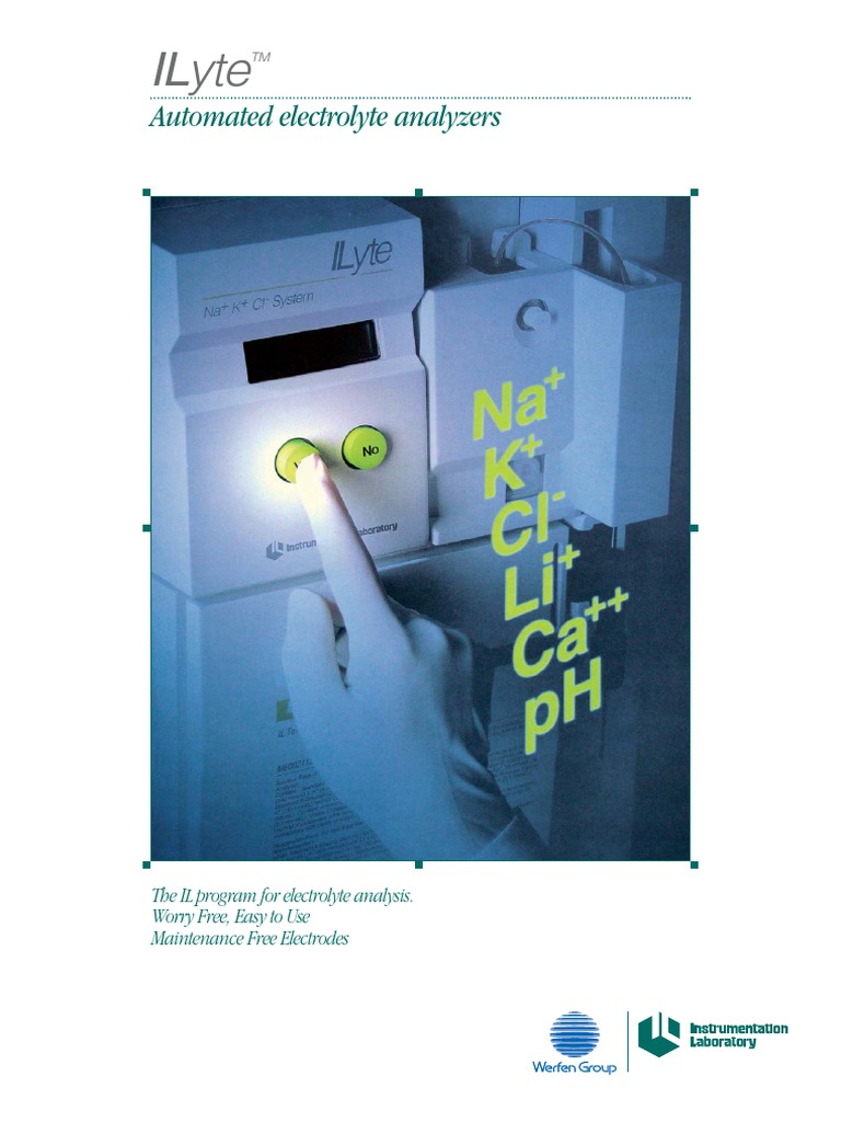 Ilyte: Automated Electrolyte Analyzers | PDF | Electrolyte | Ph