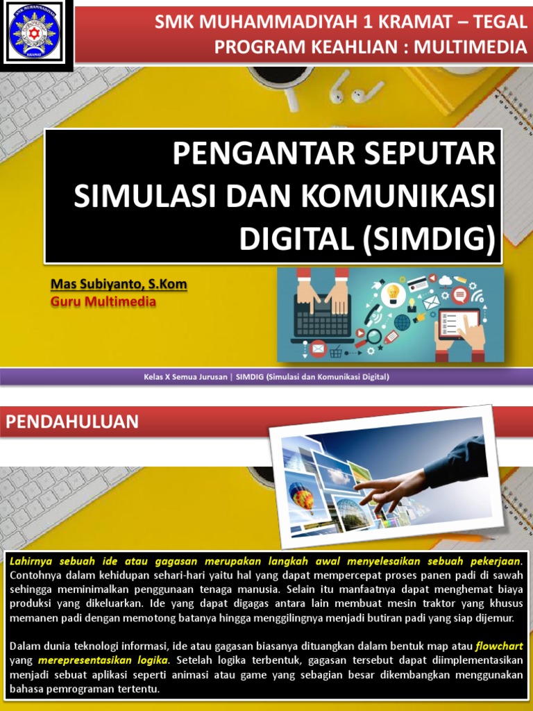 Pertemuan 2 - Konsep Ide Dalam SIMDIG | PDF