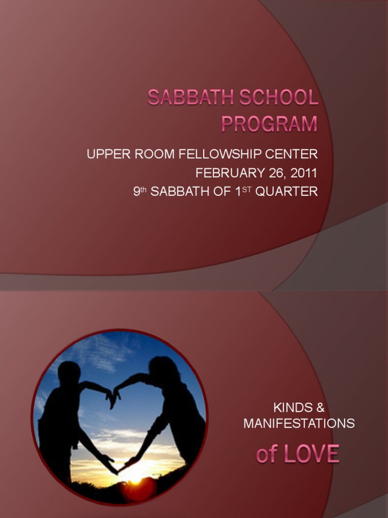 Sabbath School Program | PDF