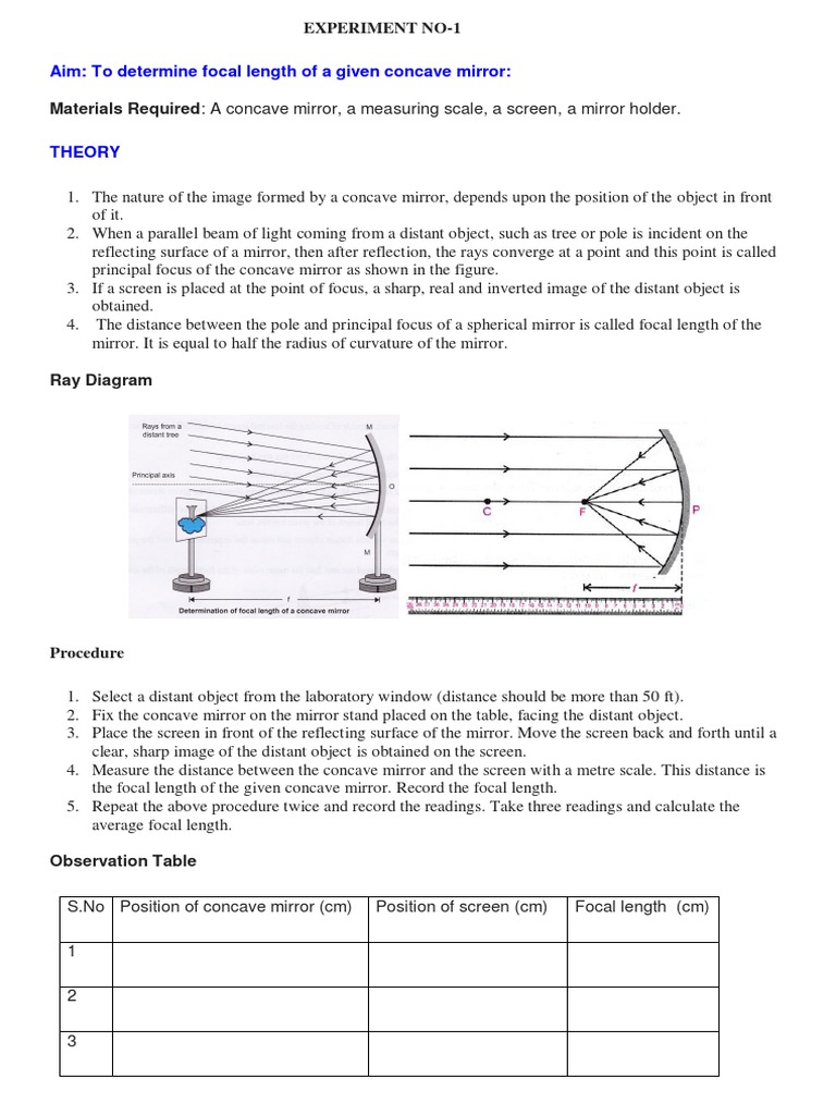 Class-10 Lab Manual | PDF | Mirror | Electrical Resistance And Conductance