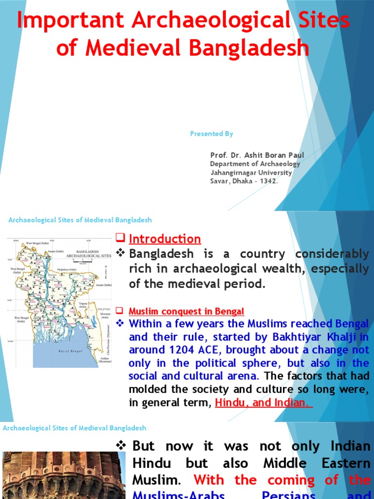 Medieval Archaeological Sites in Bangladesh | PDF | Art | History