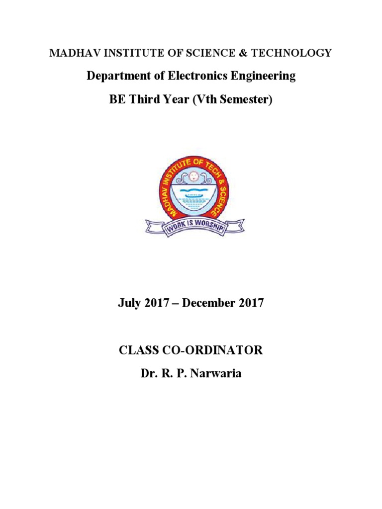 5th Sem Manuals | PDF | Science And Technology | Computing