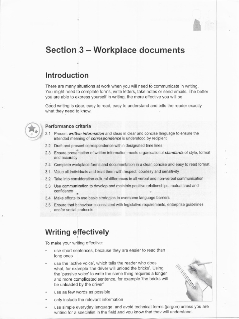 Workplace Documents | PDF