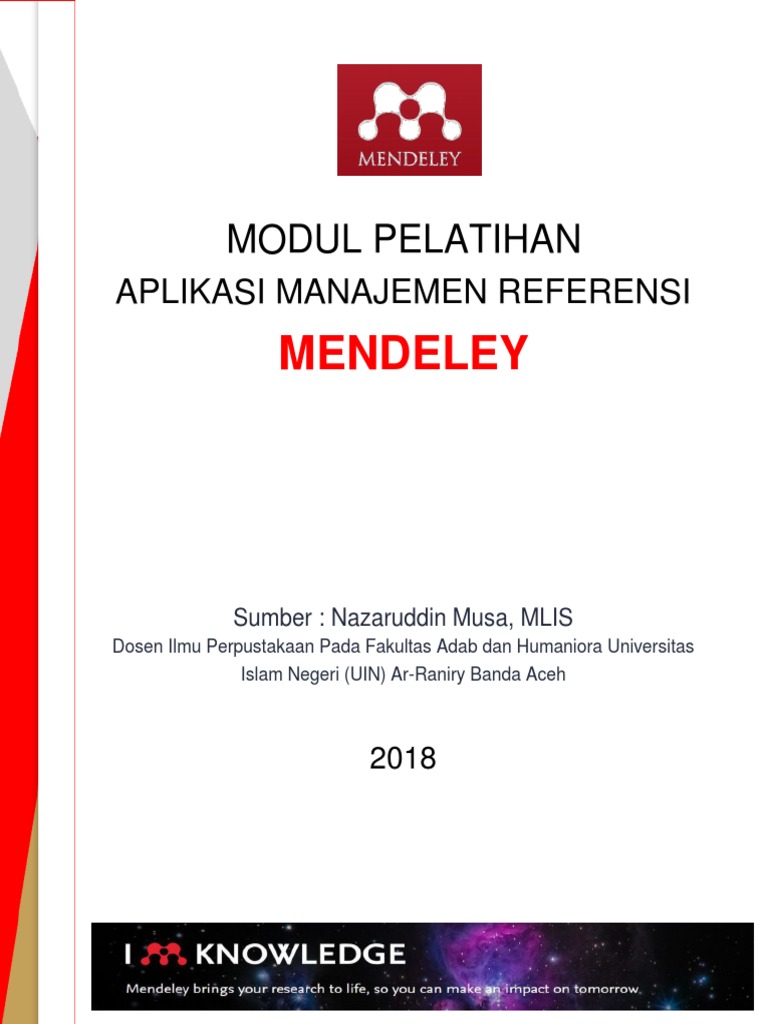 Tutorial Mendeley | PDF