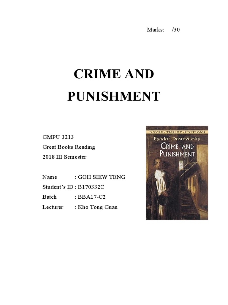 Crime & Punishment Book Review | PDF | Crime And Punishment