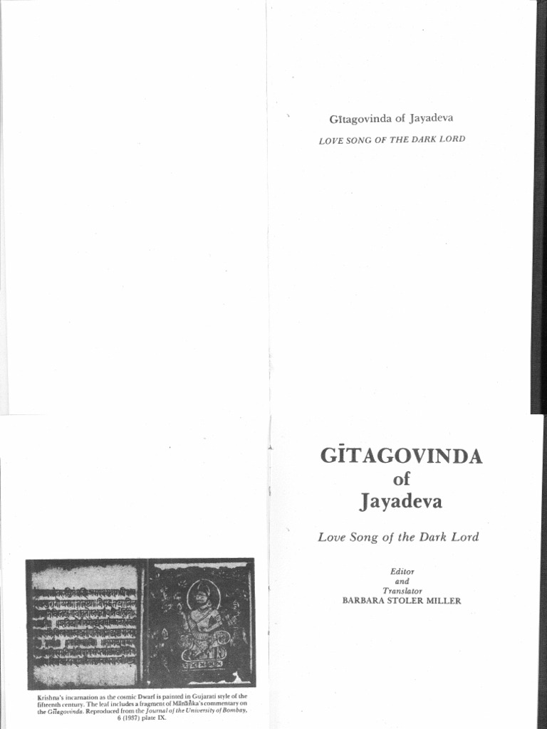 (UNESCO Collection of Representative Works) Jayadeva, Barbara Stoler ...