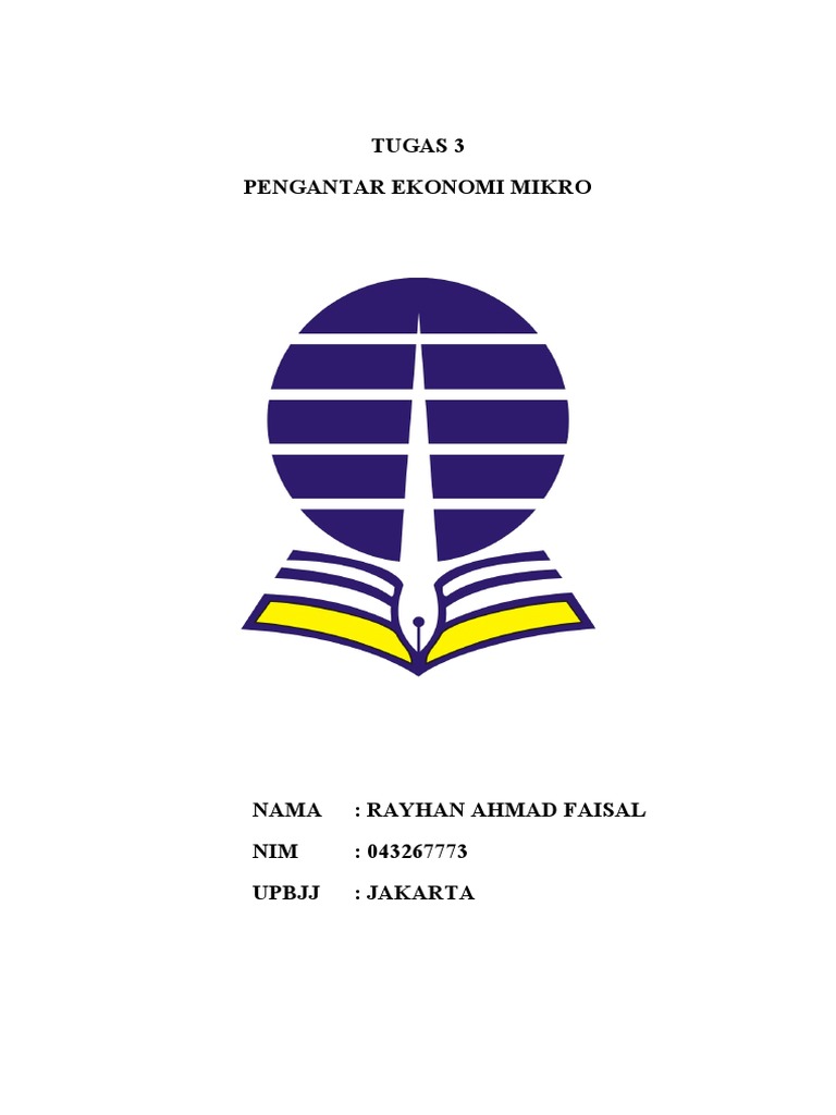 Tugas 3 - Pengantar Ekonomi Mikro | PDF