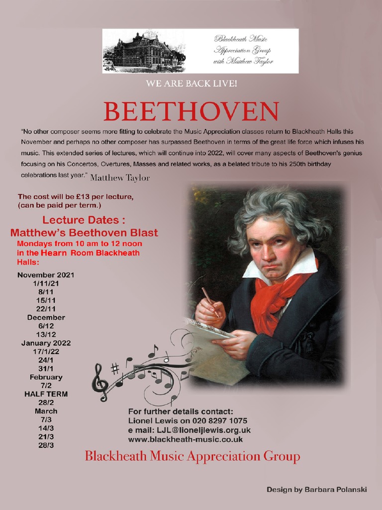 Beethoven Final Poster | PDF